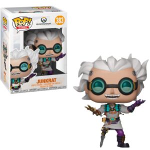 funko pop! games #383 overwatch junkrat dr. junkenstein (box lunch exclusive)