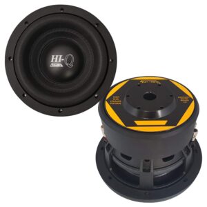 savard speakers hi-q series v2 8" d2 ohm subwoofer