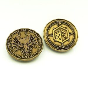 inspiration coin tokens (4 pack)