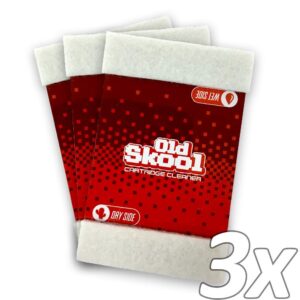 old skool video game cartridge cleaning cards - 3 pack