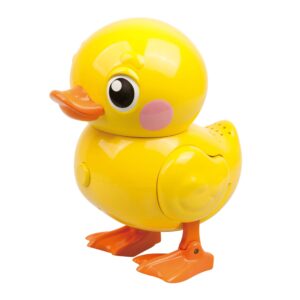 robo alive junior battery-powered baby duck bath toy by zuru , yellow