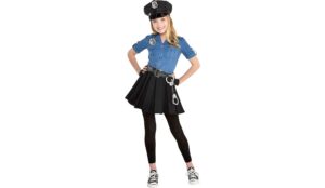 girls cop cutie 2 costume set - small (4-6), 1 set - adorable police uniform outfit for kids - perfect for dress-up, parties & halloween fun