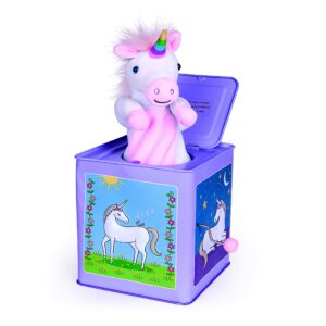 jack rabbit creations unicorn jack in the box toy