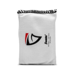 franklin sports mlb gator grip rosin bag - multi sport + baseball + softball - absorbs moisture white