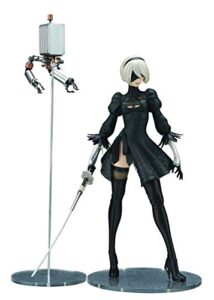 flare aug188947 nier automata: 2b yorha no. 2 type b (deluxe version) 1: 7 scale pvc figure, multicolor