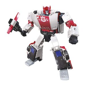 transformers toys generations war for cybertron deluxe wfc-s35 red alert action figure - siege chapter - adults and kids ages 8 and up, 5.5-inch