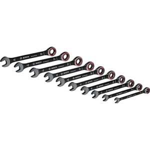 spanner set 10-piece (8/10/12/13/14/15/16/17/18/19 mm, in bag)