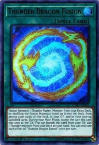 yu-gi-oh! - thunder dragon fusion - sofu-en060 - ultra rare - 1st edition - soul fusion