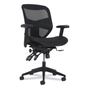 hon vl536mst3 prominent high-back task chair asynchronous tilt control black mesh