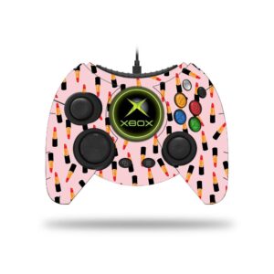 mightyskins skin compatible with microsoft xbox one hyperkin duke controller - lipstick pattern | protective, durable, and unique vinyl decal wrap cover | easy to apply and remove | made in the usa