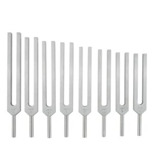 biosonics set of 8 solar harmonic spectrum tuning forks