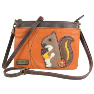 chala squirrel mini crossbody handbag