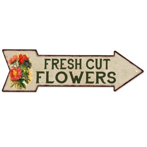 fresh cut flowers arrow garden flowers gift shed spring this way 5x17 105170008013