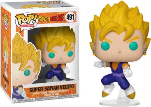 funko dragon ball z pop! animation super saiyan vegito exclusive vinyl figure #491