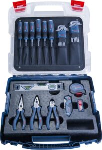 bosch professional 1600a016bw professional hand tool set 40 pieces