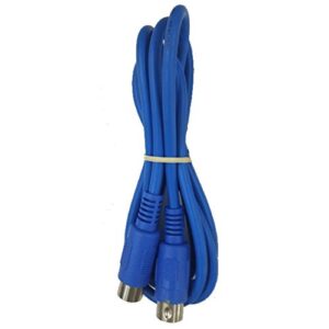 cable up cu/md105/blu 5' midi male to midi male midi cable (blue)