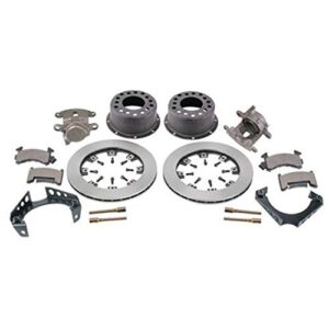 drum to disc brakes conversion kit, weld-on rear disc brake conversion kit, 1969-77 gm caliper, 3 inch backspace, rear drum brake conversion kit with rear brake caliper