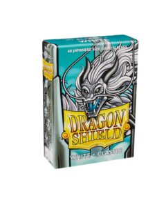 arcane tinmen dragon shield japanese size card sleeves – white 60ct – card sleeves are smooth & tough – compatible with pokemon, yugioh, and more, (at-10605)