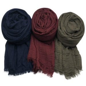 women scarf shawl for all season 3pcs scarve wrap scarve b.