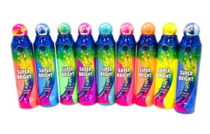 super bright fluorescent 4oz bingo daubers- set of 9 daubers- one of each color