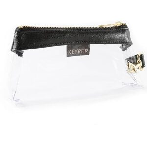 keyper clear bag (it bag luxe) transparent small travel purse for women clear clutch women purses & handbags-without wristlet