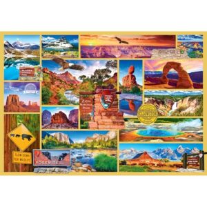 roseart - kodak - us national parks - 1500 piece jigsaw puzzle for adults