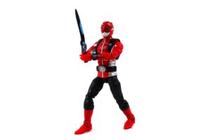 power rangers lightning collection 6" beast morphers red ranger collectible action figure toy with accessories