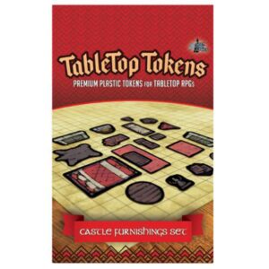 geek tank games tabletop tokens: castle furnishings set