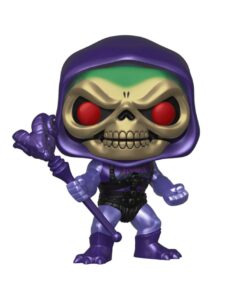 funko pop! masters the universe, metallic battle armor skeletor exclusive