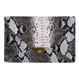 u scinan fashion women snakeskin envelope clutch bag ladies retro evening party prom chain handbag purse mother's day gift