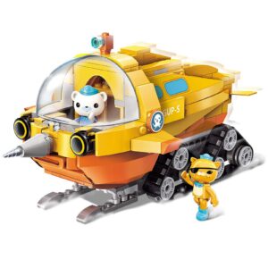 baseplates for age 6+ building block octonauts ocean adventure gup-s polar exploration vehicle & barnacles kwazii 275pcs building brick set-no package box (3704)