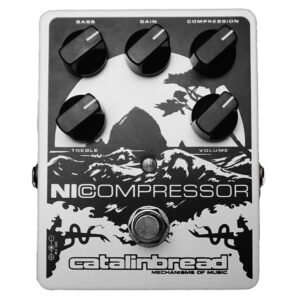 catalinbread nicompressor pedal, white soft pearl