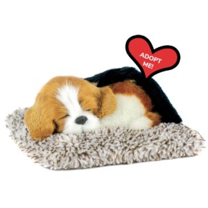 mini beagle, realistic, lifelike stuffed interactive plush toy, electronic pets, companion pet puppy with 100% synthetic fur – perfect petzzz