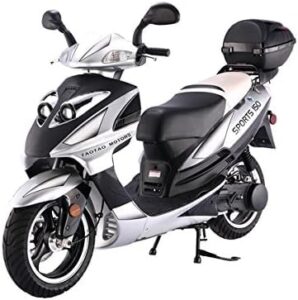 smartdealsnow powersports tao tao adult street scooter 150cc lancer eagle 150 gas powered moped, black