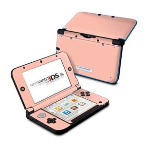 solid state peach - decalgirl sticker wrap skin compatible with nintendo original 3ds xl