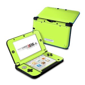 solid state lime - decalgirl sticker wrap skin compatible with nintendo original 3ds xl