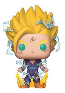 funko pop animation: dragon ball z - super saiyan 2 gohan collectible figure, multicolor