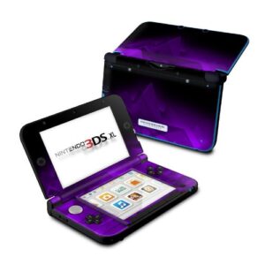 dark amethyst crystal - decalgirl sticker wrap skin compatible with nintendo original 3ds xl