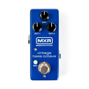 mxr mini vintage bass octave effect pedal (m280)