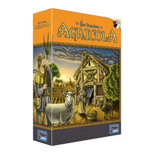 agricola (revised edition) strategy game farming game for adults and teens advanced board game ages 12+ 1-4 players average playtime 90 minutes made by lookout games