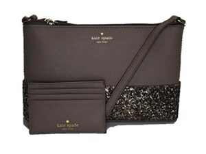 kate spade new york greta court ramey wkru5693 bundled with matching graham card case wallet wlru5200 (city scape)