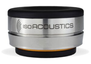 isoacoustics orea series audio equipment isolators (bronze - 8 lbs max/pc)