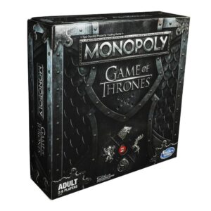 hasbro gaming monopoly game of thrones board game for adults, for 2 to 6 players, board games for adults (amazon exclusive)