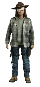 threezero the walking dead: carl grimes 1: 6 scale action figure, multicolor