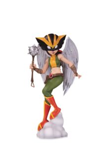 dc collectibles artists alley: hawkgirl by chrissie zullo designer vinyl figure, multicolor