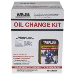 yamaha sidewinder/sr viper full synthetic oil change kit - lub-smbcg-kt-25