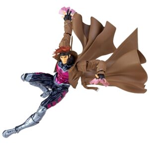 figurecomplex amazing yamaguchi gambit gambit about 170mm abs & pvc painted action figure revoltech