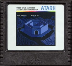 black belt atari 5200