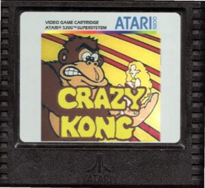 crazy kong atari 5200