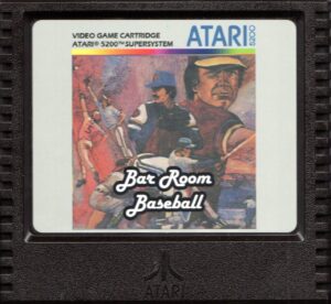 bar room baseball atari 5200